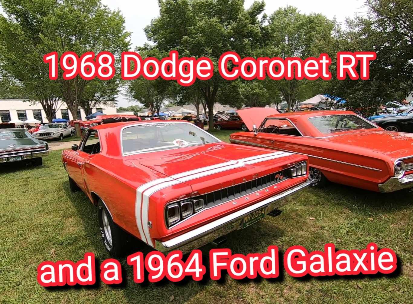 Muscle cars: 1968 Dodge Coronet RT and a 1964 Ford Galaxie500 - Twisted ...