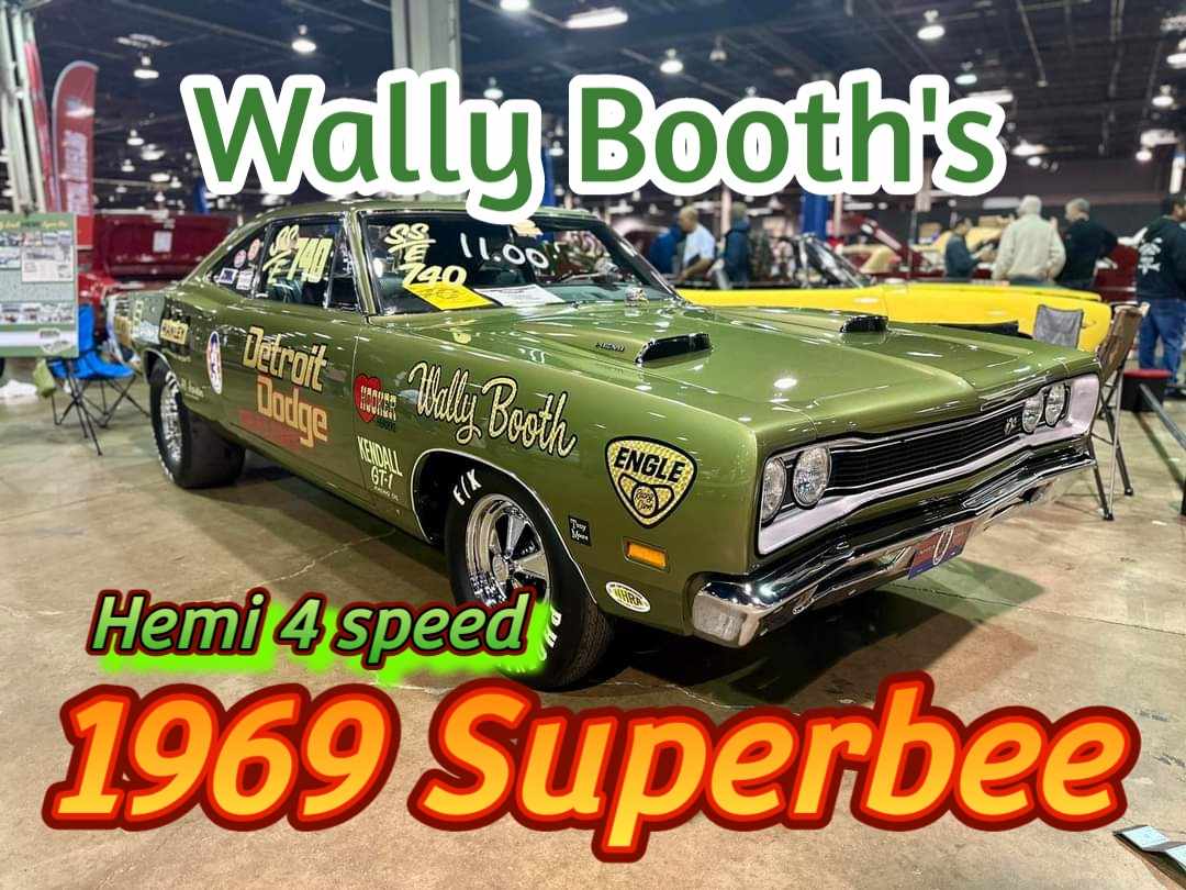 The 1969 Hemi Superbee Once Raced By Wally Booth: Detroit Dodge ...